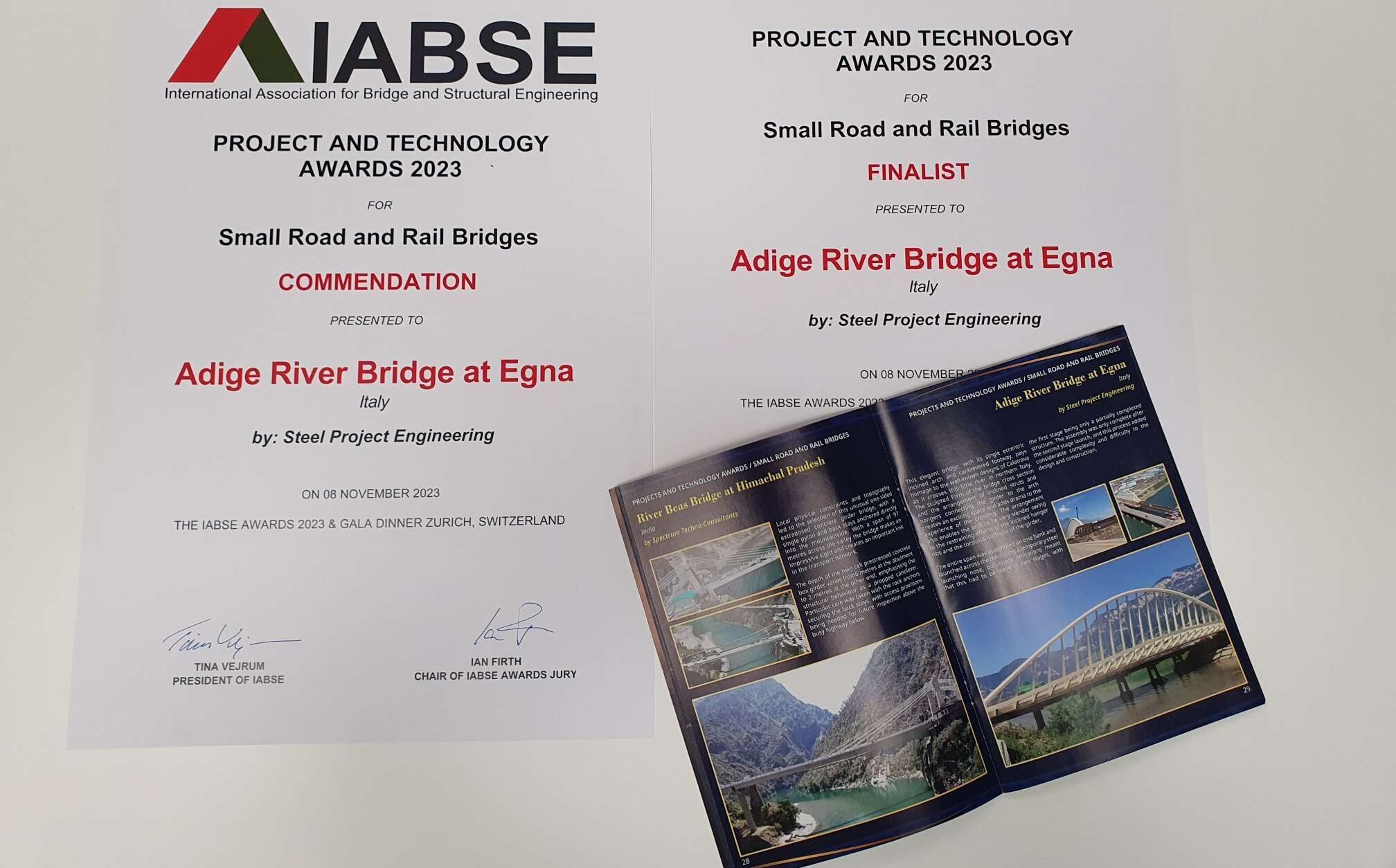 IABSE AWARDS 2023 (Zurich) - Steel Project Engineering