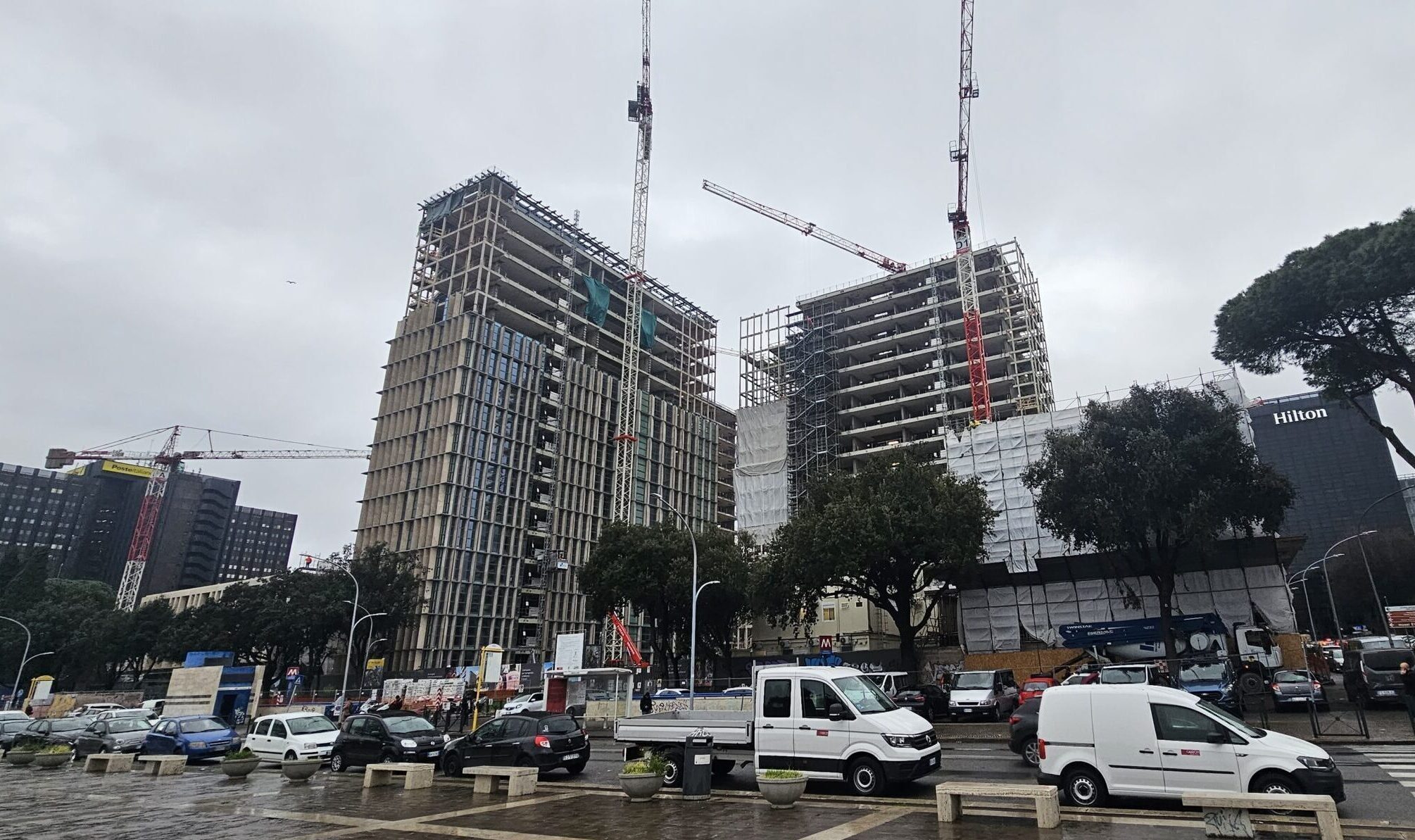 EUR towers complex: Work in progress - Steel Project Engineering